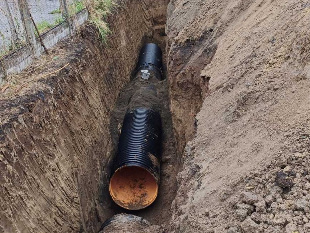 KPMI Supplies HDPE Drainage Pipes for SMC SLEX Project